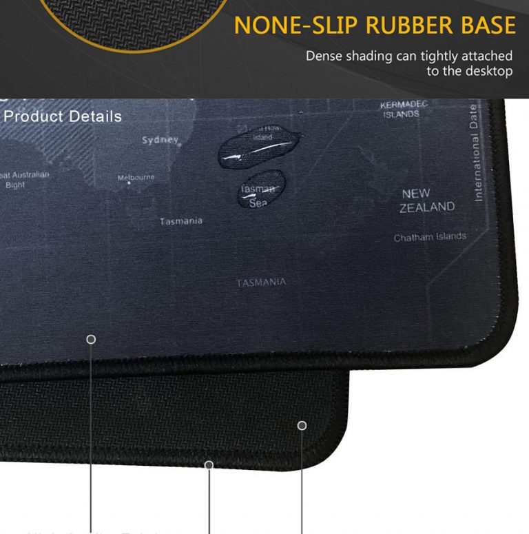 Anti Slip Rubber Material 3mm or Customized Desktop Gaming Mouse Pad ...