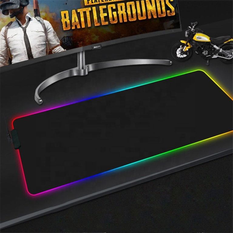 Custom Anti-Slip Rgb Led Gaming Mouse Pad - FDT Rubber