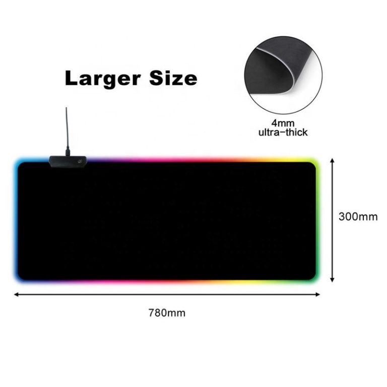 Rubber Material Water Proof Electronic RGB Lighting Novel Gaming Mouse ...