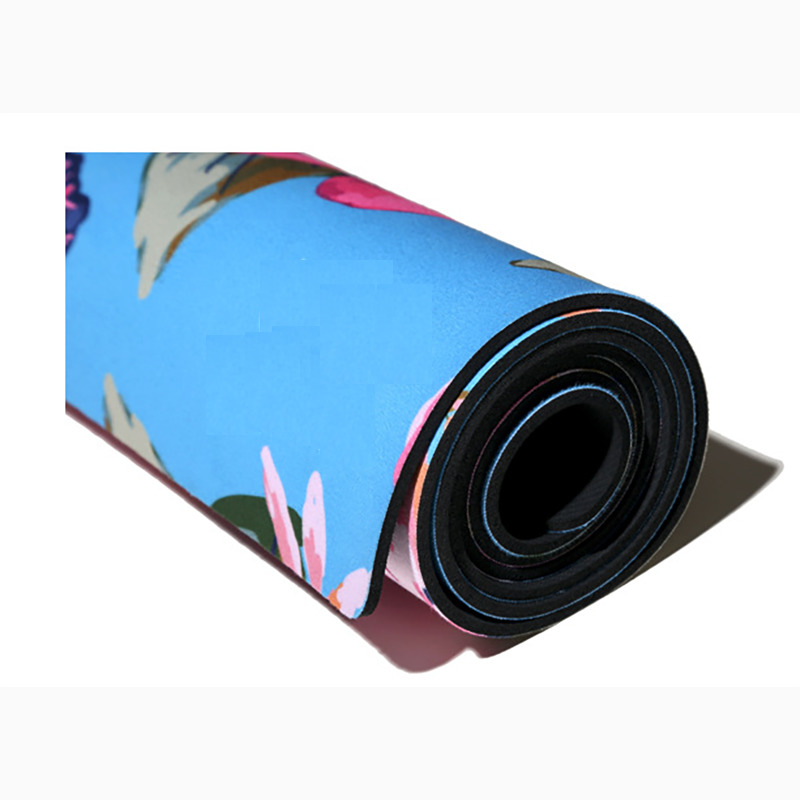 Durable & Eco-Friendly Suede Yoga Mat | FDT Rubber