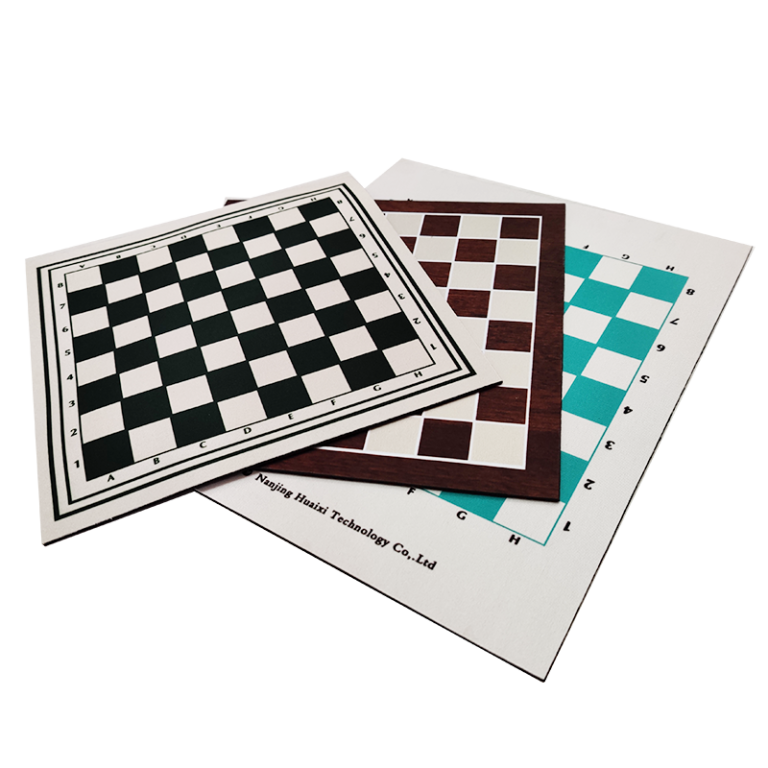 Custom Size Play Chess Board Rubber Game Play Mat - FDT Rubber