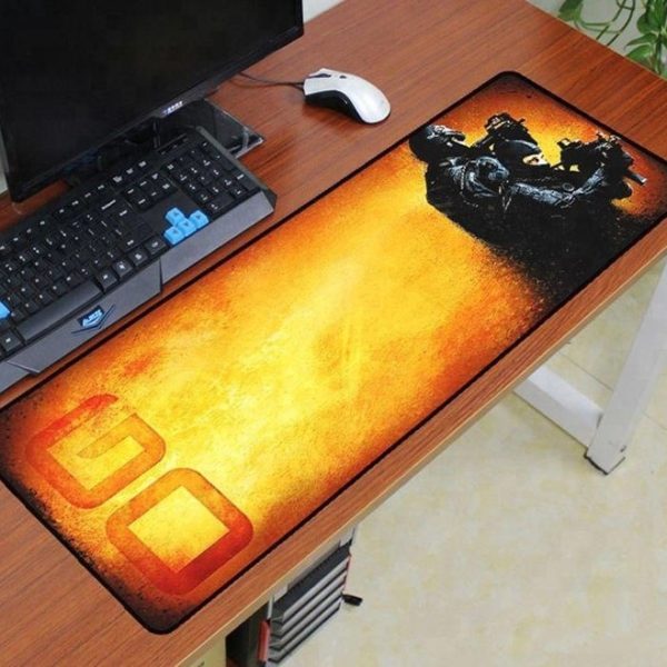 Custom Factory Locking Edge CS GO Oversized Rubber Gaming Mouse Pad ...